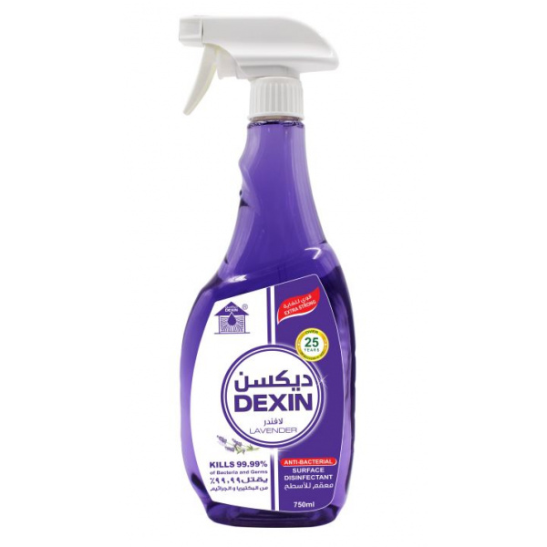 Dexin Lavender Anti-Bacterial Surface Disinfectant – 750ml – DEXIN ...