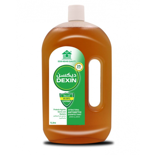 Dexin Anti-Bacterial Surface Disinfectant – 1 Litre – DEXIN | The Cleaning Specialist